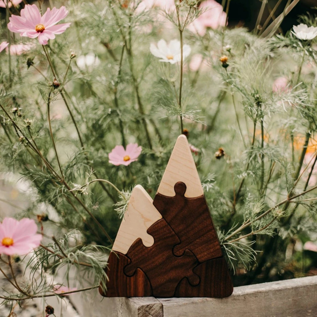 MOUNTAIN Stacking Puzzle – Timber Child Lifestyle